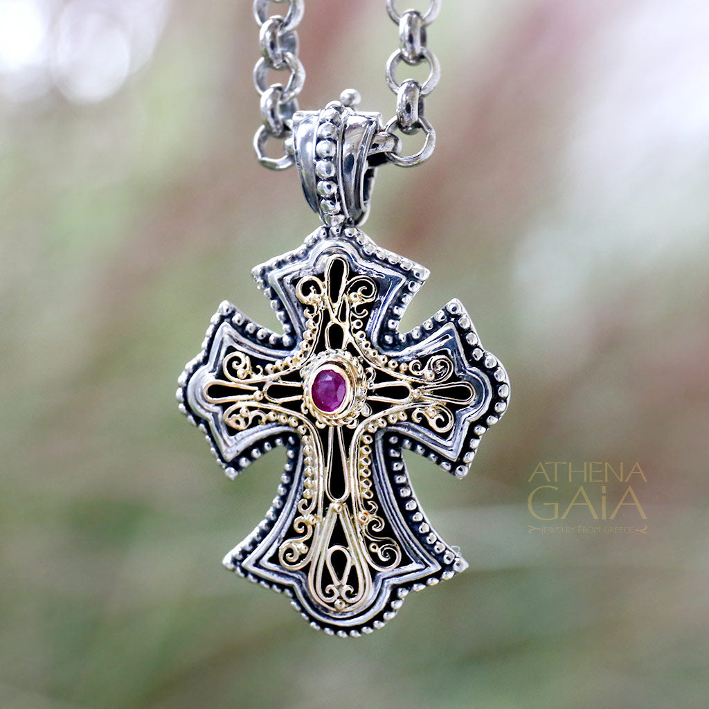 Sterling Silver Crosses from Greece — Athena Gaia