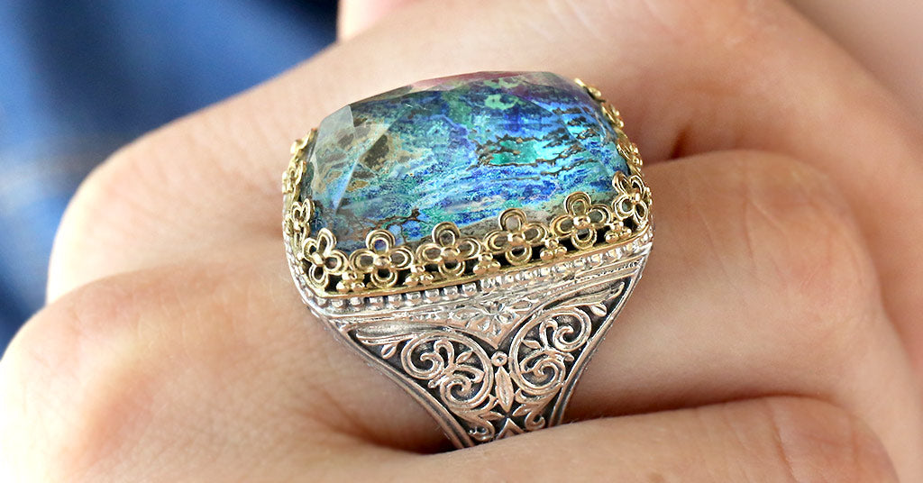 Sea of Voula Greek Coastal Jewelry Collection - Blue & Green Gemstone ...