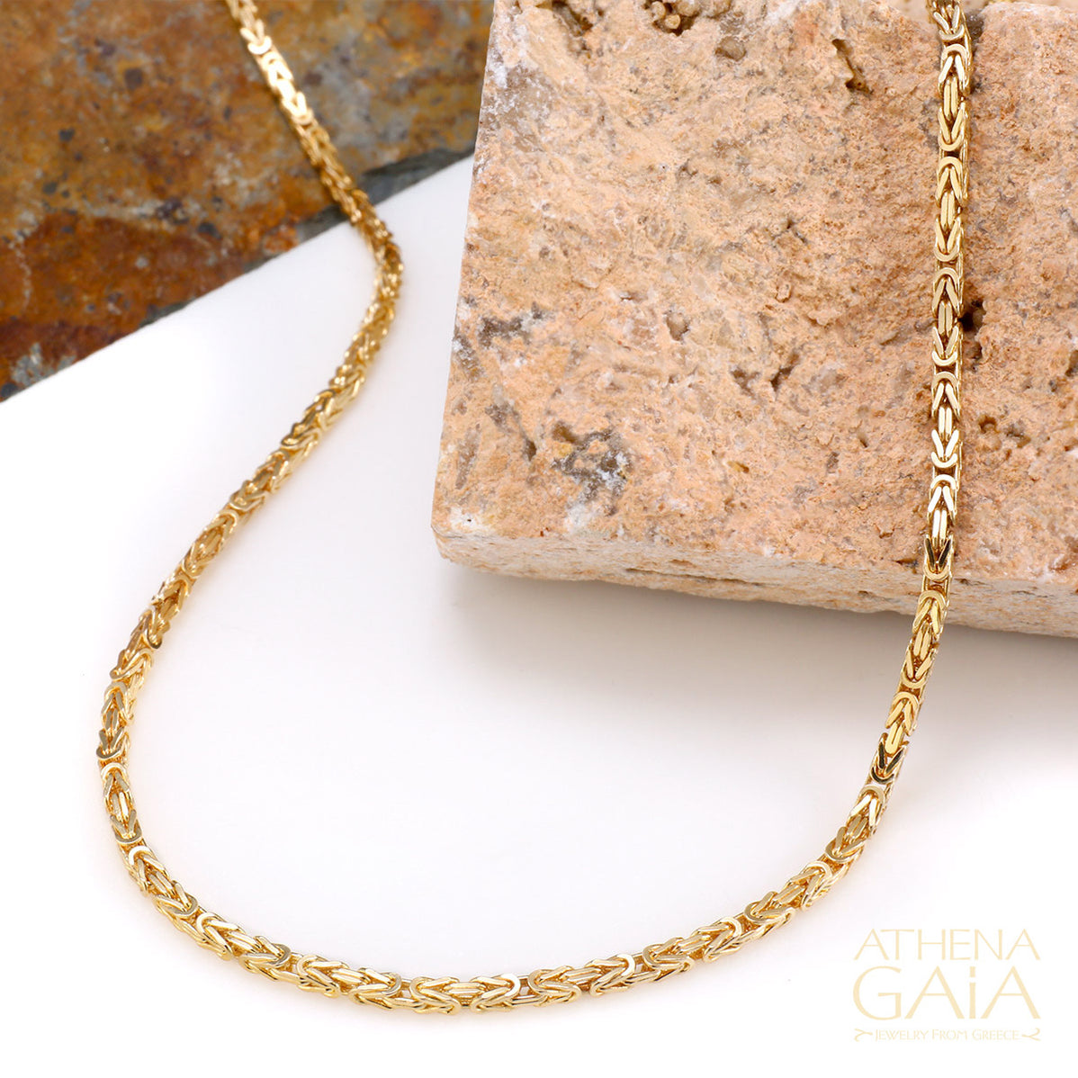 Gold and Sterling Silver Chains — Athena Gaia