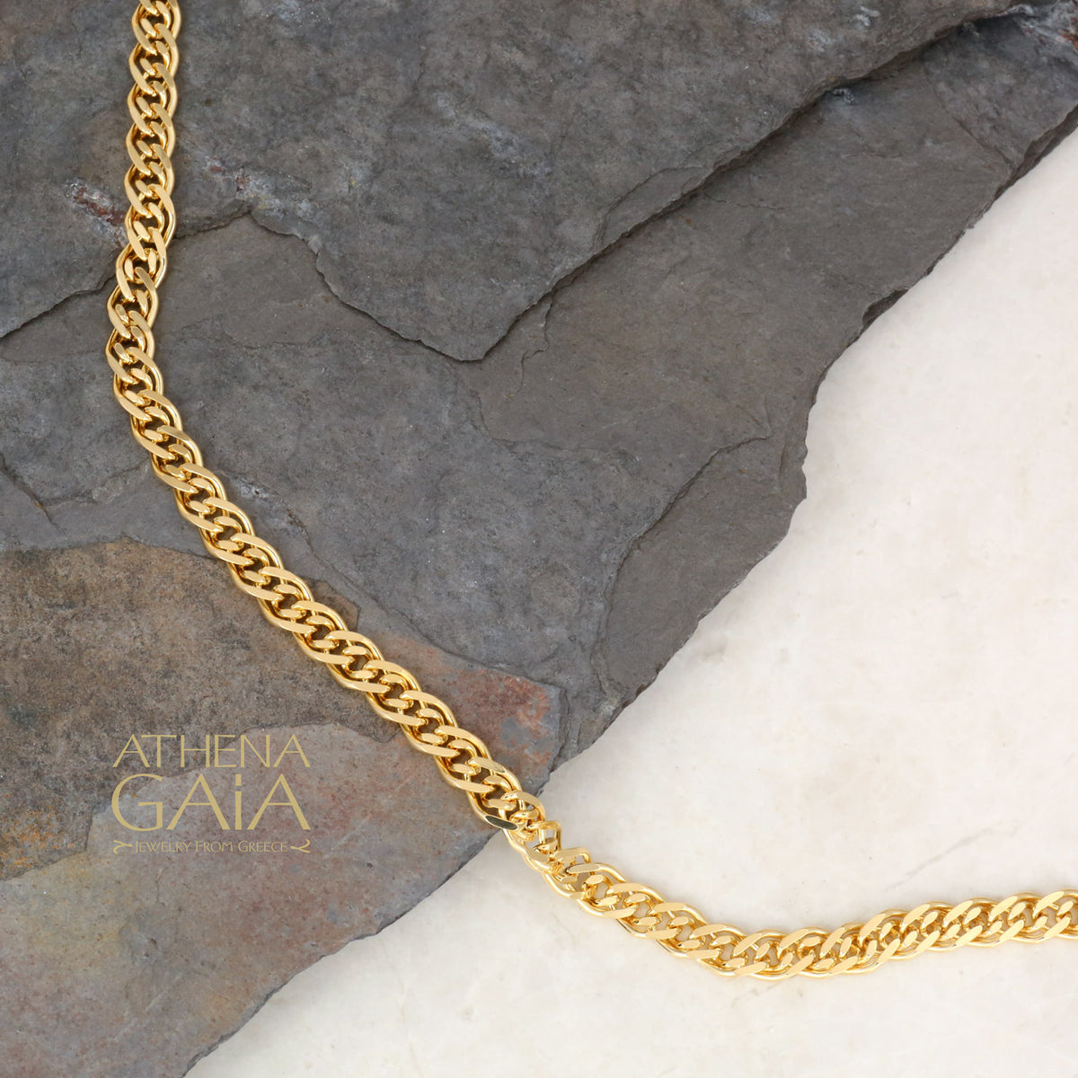 14k Gold Nona Chain — Athena Gaia