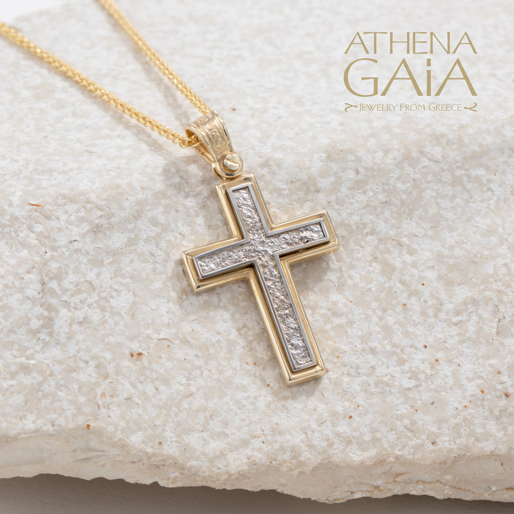 14k Gold Crosses — Athena Gaia