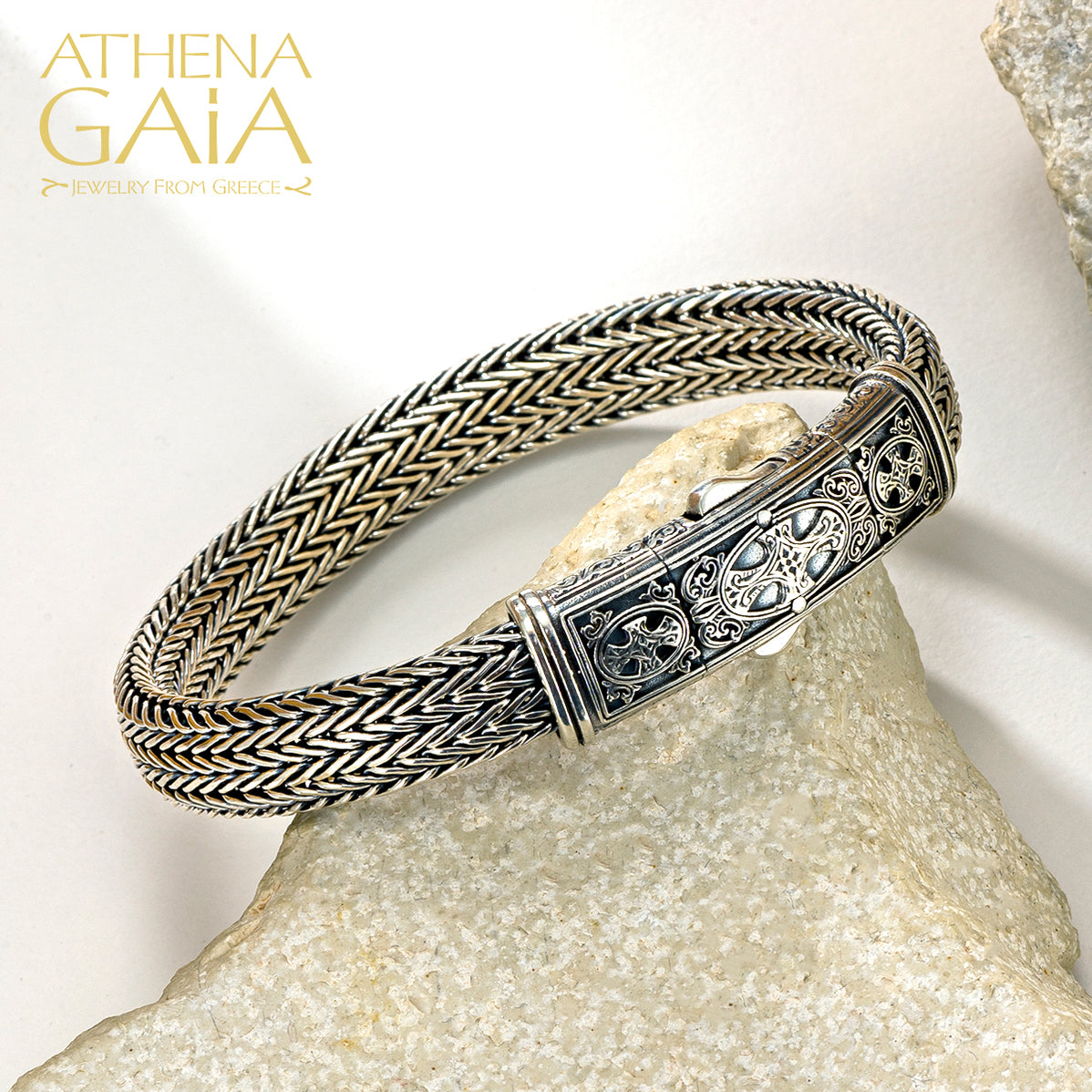 Greek Byzantine Style Bracelets — Athena Gaia