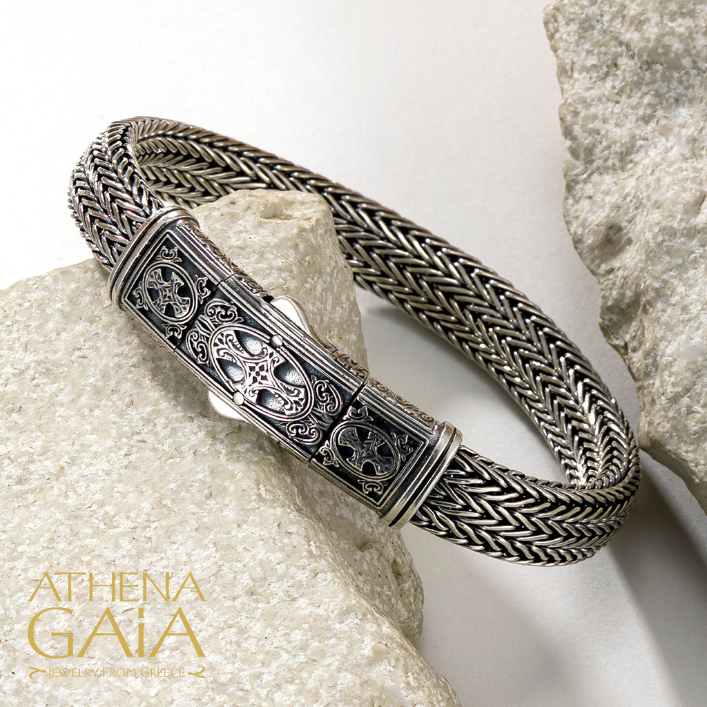 Greek Byzantine Style Bracelets — Athena Gaia