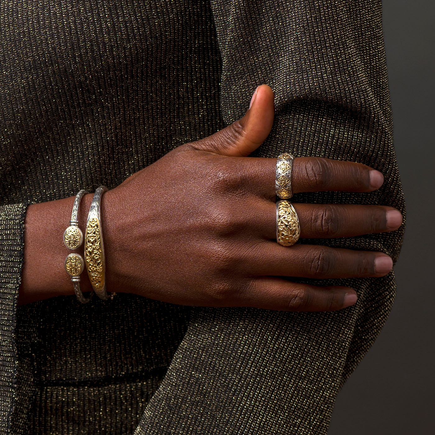 Greek Byzantine Style Bracelets — Athena Gaia