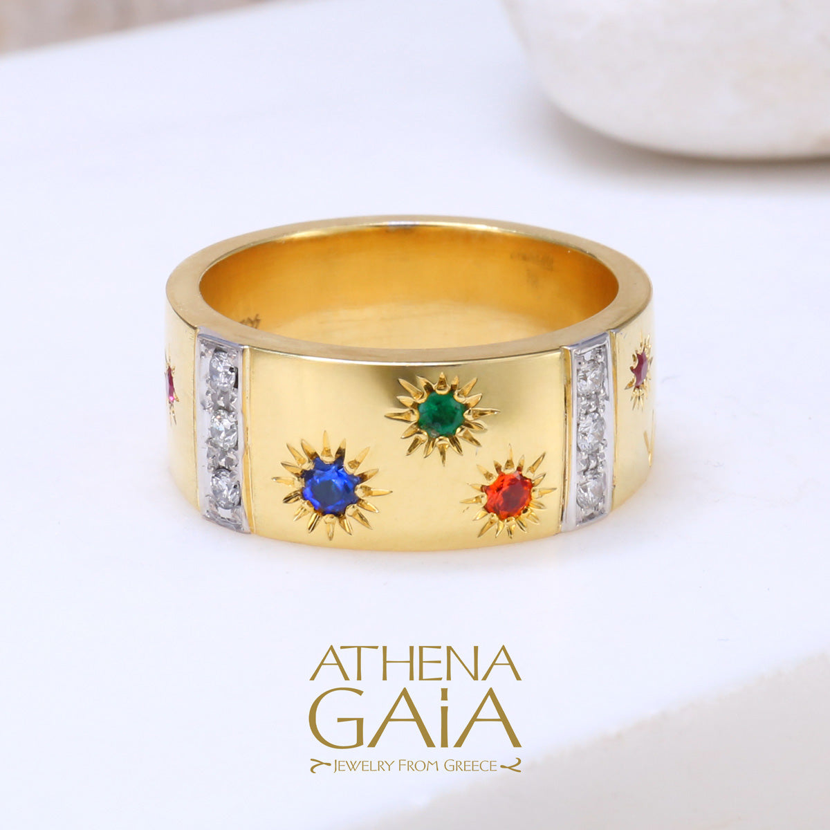 Rings Made in Greece | Greek Jewelry — Athena Gaia
