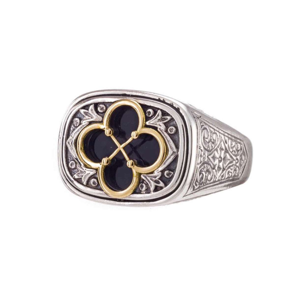 Odysseus Open Cross Ring by Gerochristo — Athena Gaia