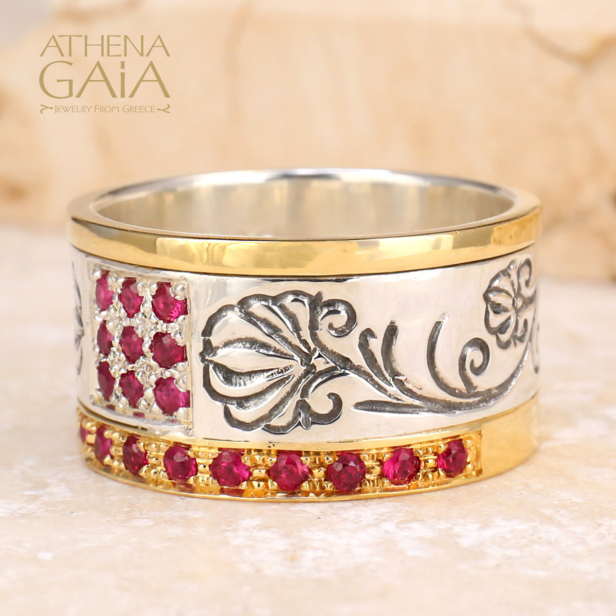 Greek Jewelry Anthemion Style by Evangelatos — Athena Gaia