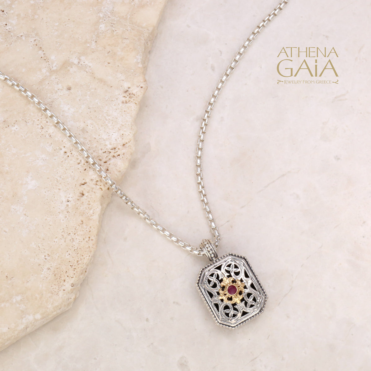 Thin Silver Box Venetian Chain 1.9mm — Athena Gaia