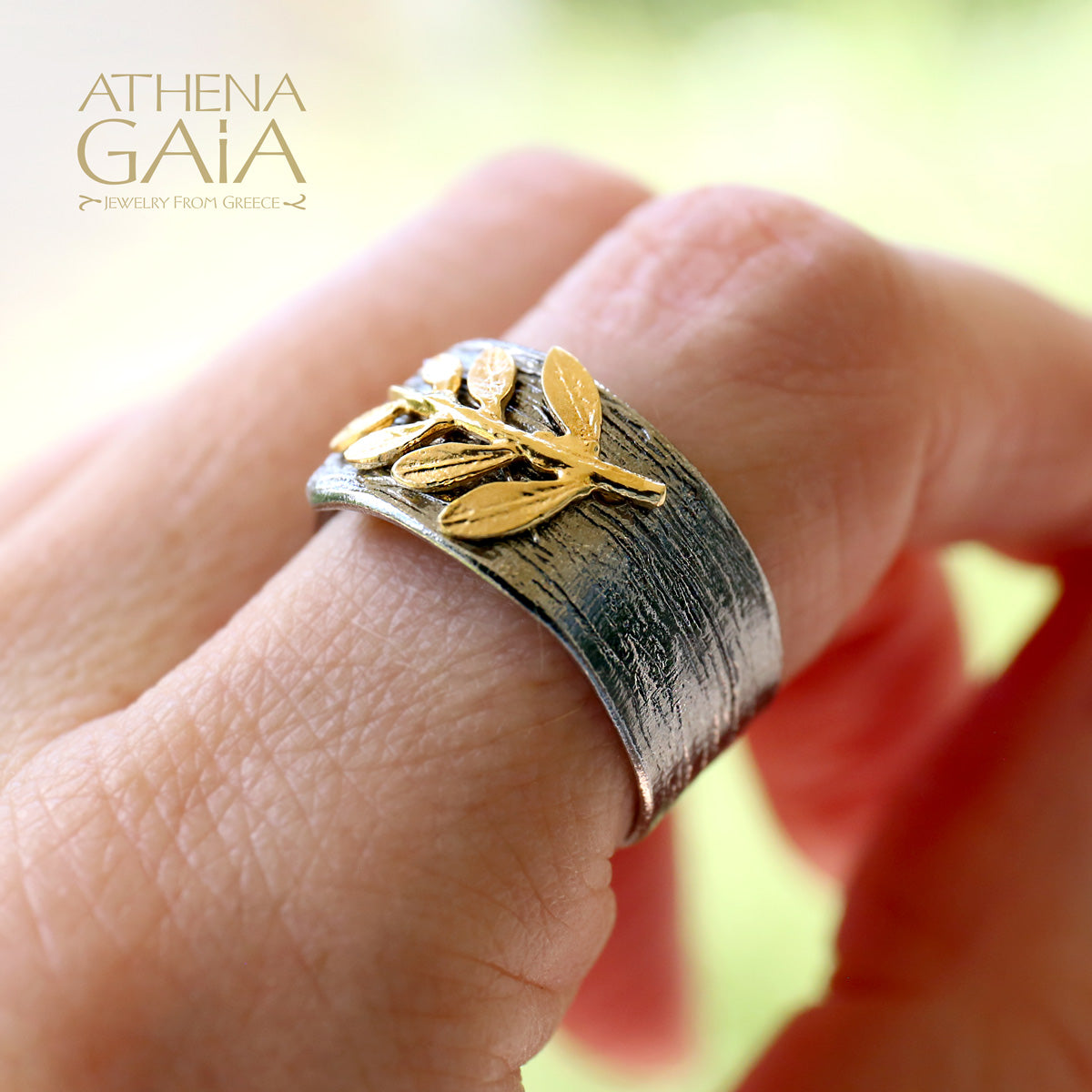Women's Rings Made in Greece | Greek Jewelry — Athena Gaia