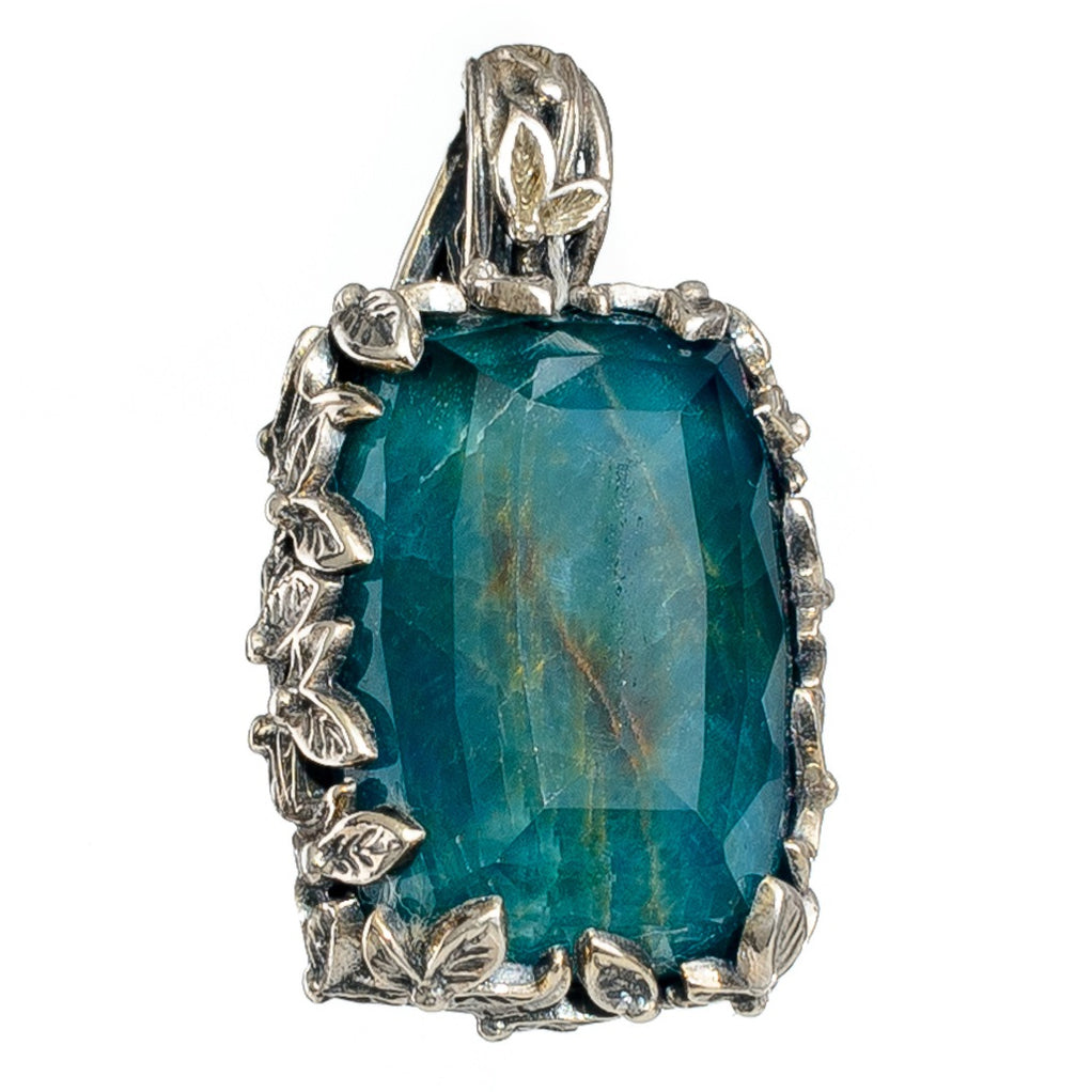 Pop Rocks Vine Bezel Tetra Pendant by Gerochristo — Athena Gaia