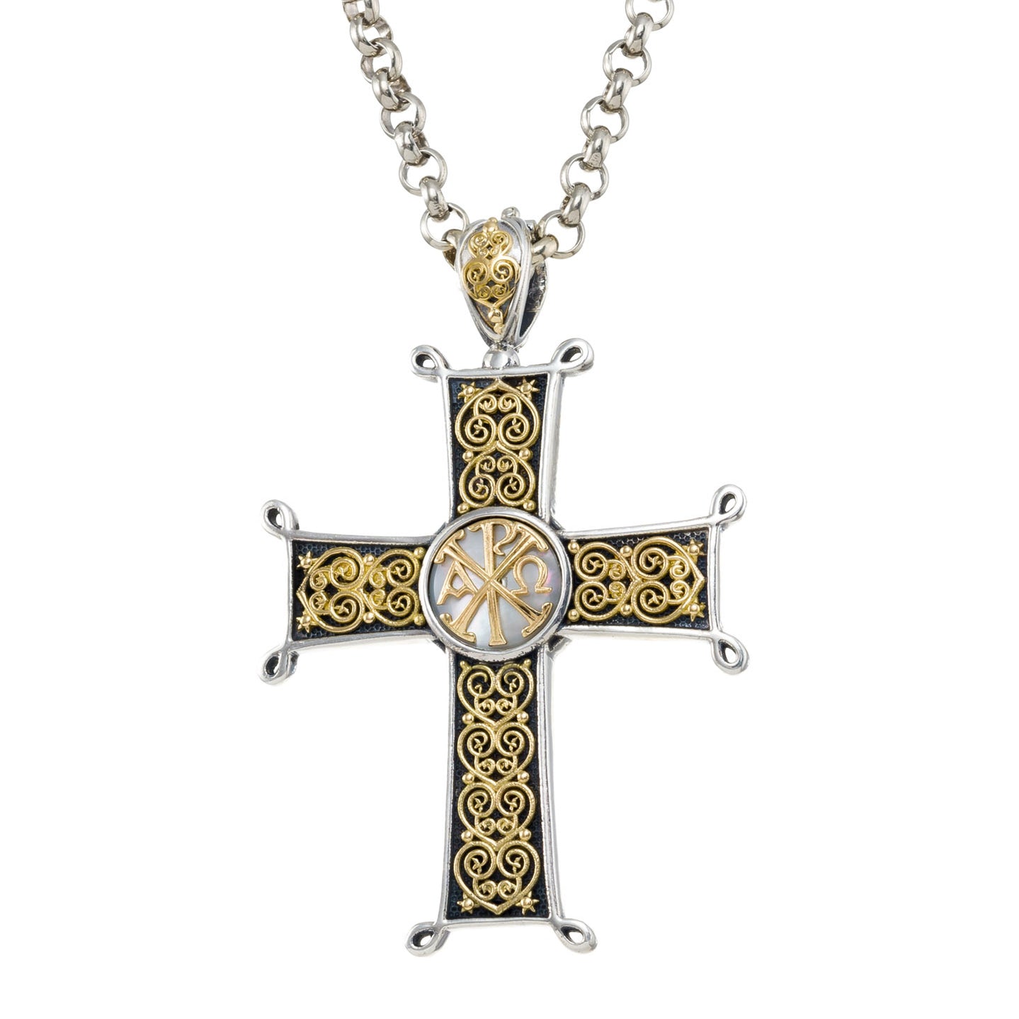 Chi Rho: Athena Gaia Greek Jewelry