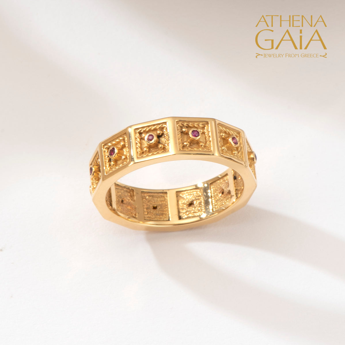 Wedding Rings, Eternity Rings, Promise Rings — Page 2: Athena Gaia Greek Jewelry