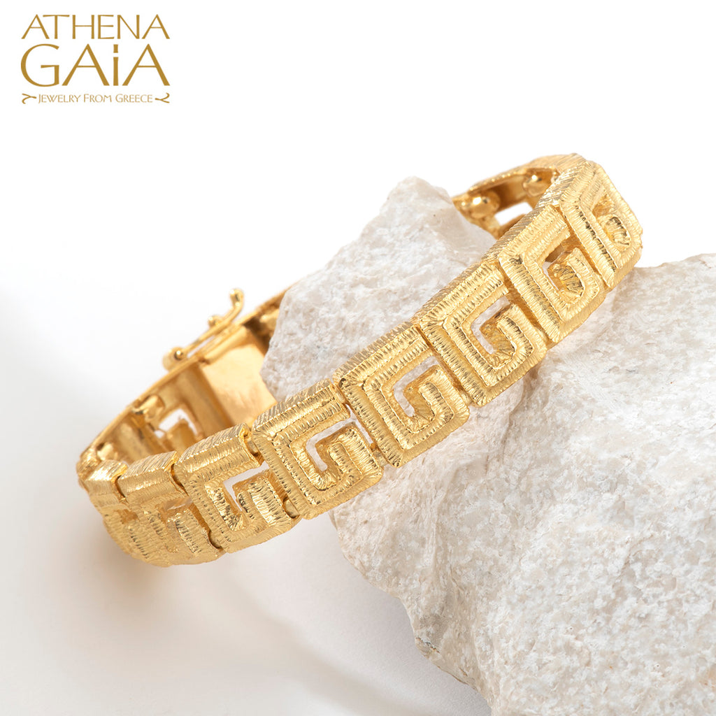 Gold Bracelets, Handcrafted In Greece — Athena Gaia