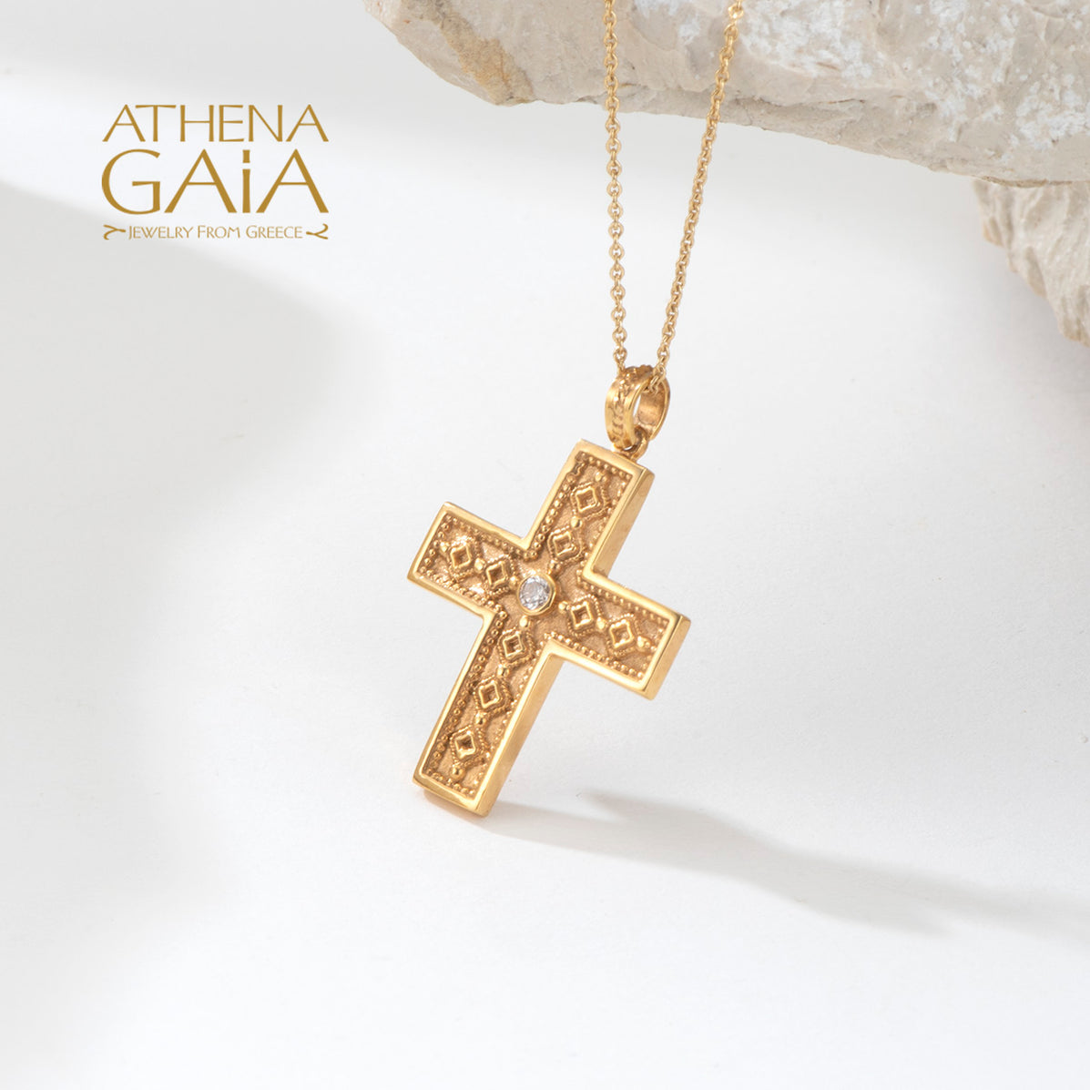 Rhombus Latin Cross — Athena Gaia