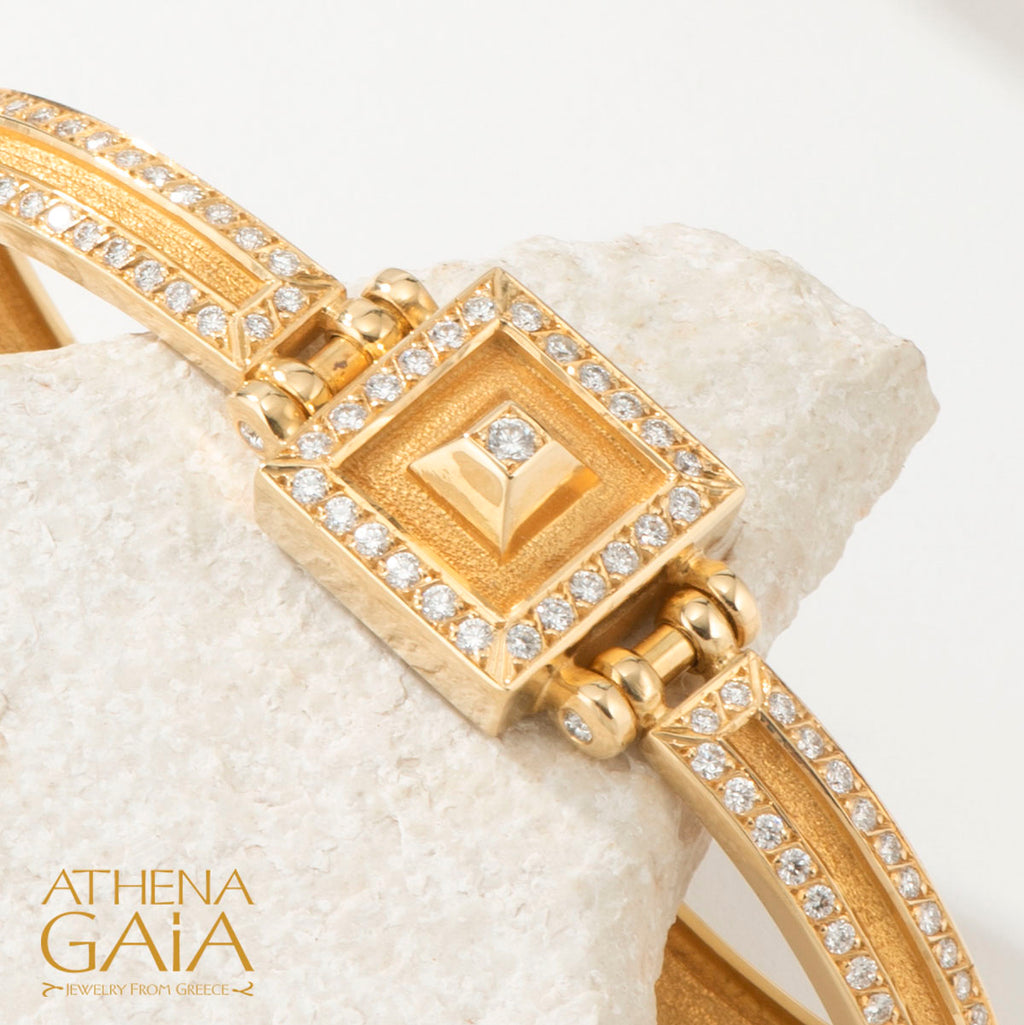 Gold Bracelets, Handcrafted In Greece — Athena Gaia