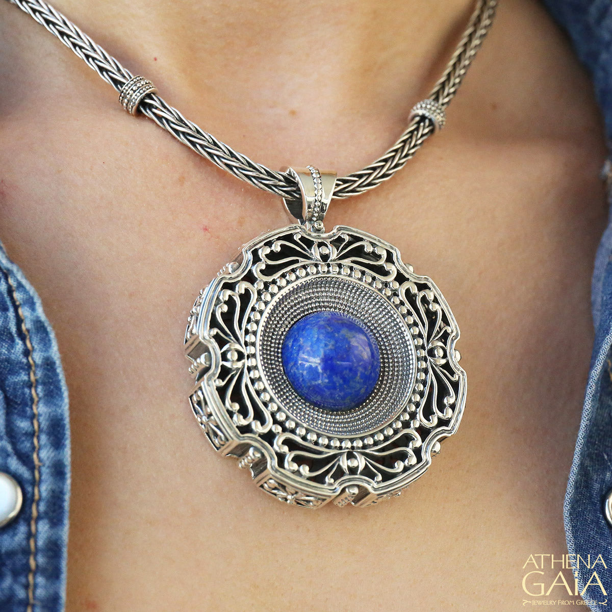 The Anthem Pendant by Yianni — Athena Gaia