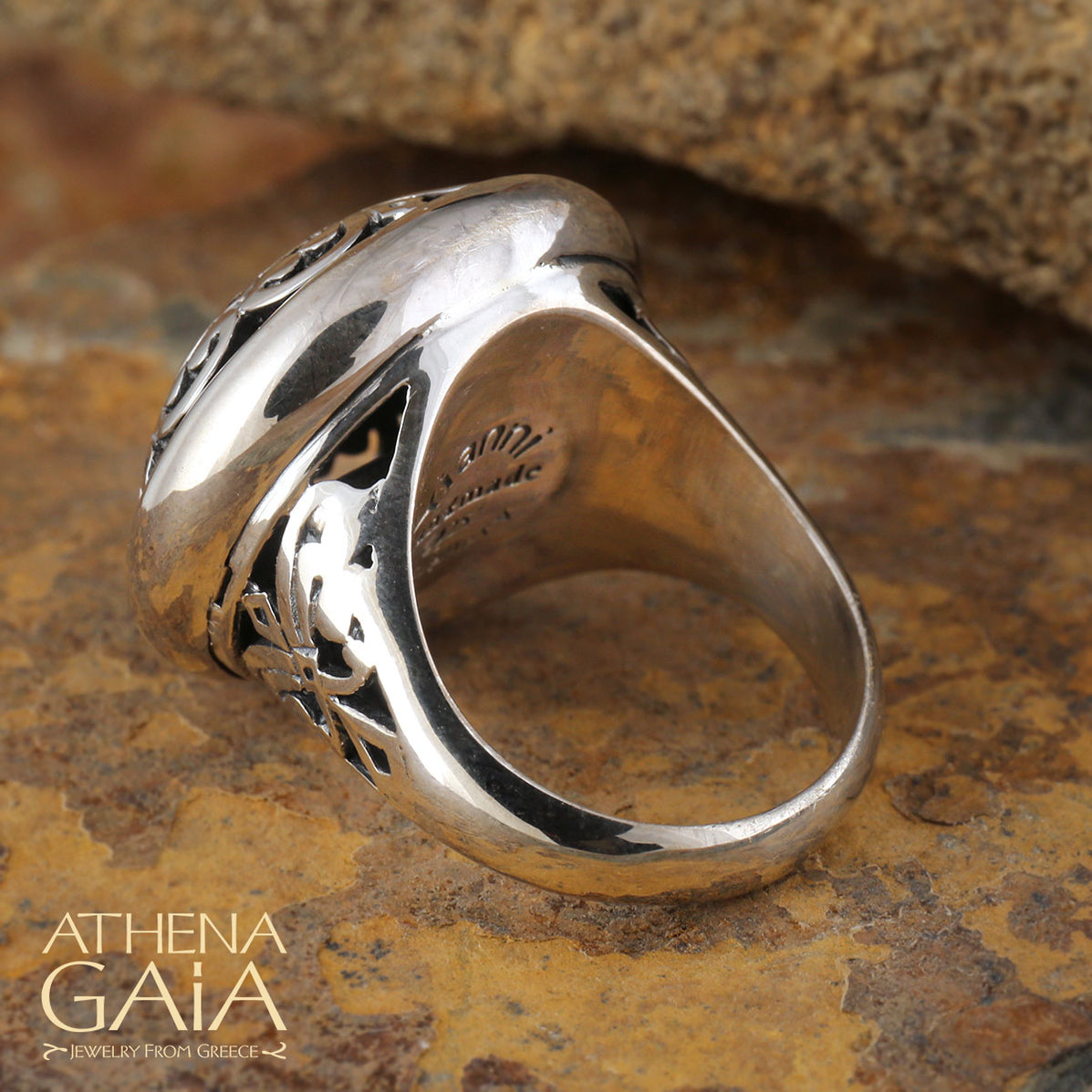 Māori Tribal Ring - Sterling Silver Ring — Athena Gaia