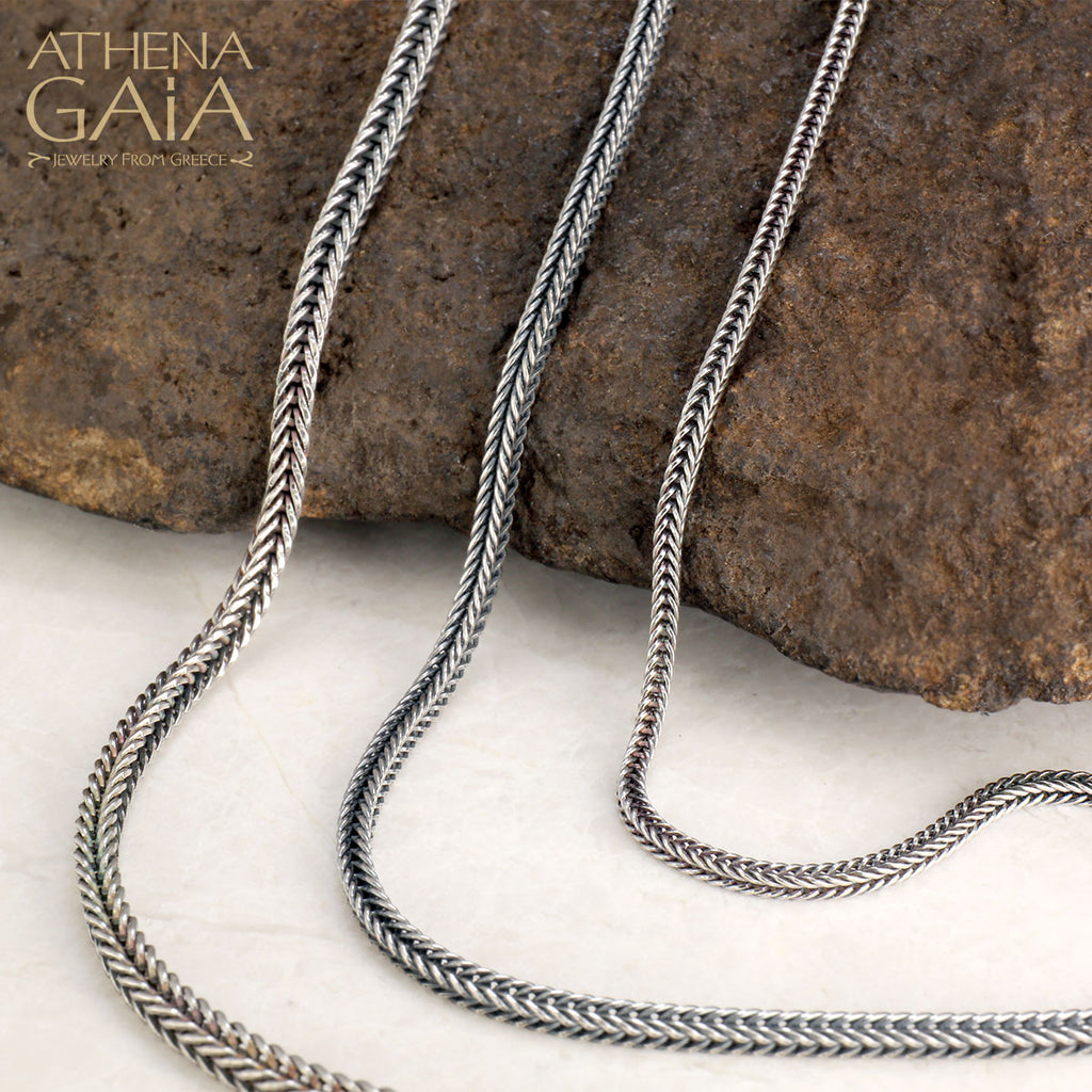 Sterling Silver Chains — Athena Gaia