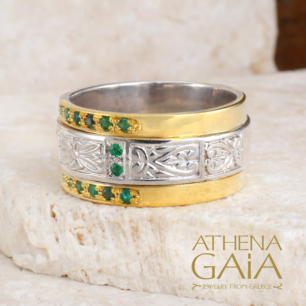 Greek Jewelry Anthemion Style by Evangelatos: Athena Gaia Greek Jewelry