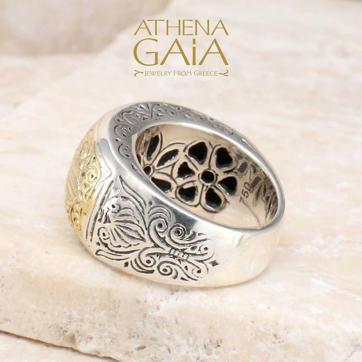 Greek Jewelry Anthemion Style by Evangelatos — Athena Gaia