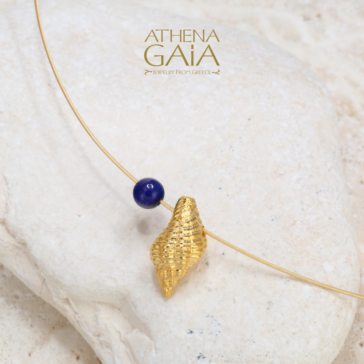 Conch Shell Necklace — Athena Gaia