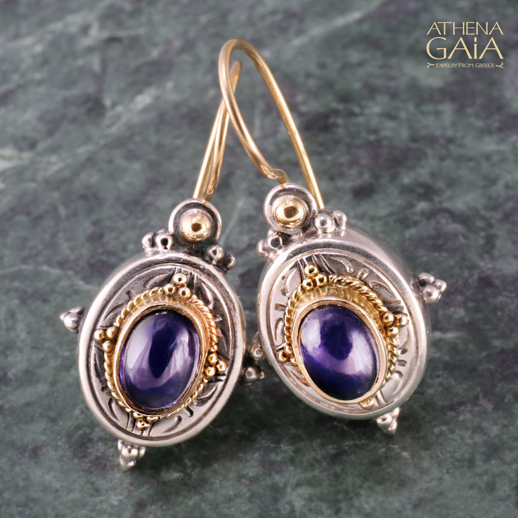 Earrings Made in Greece: Athena Gaia Greek Jewelry