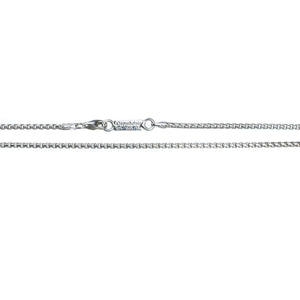 Thin Silver Box Venetian Chain 1.9mm — Athena Gaia