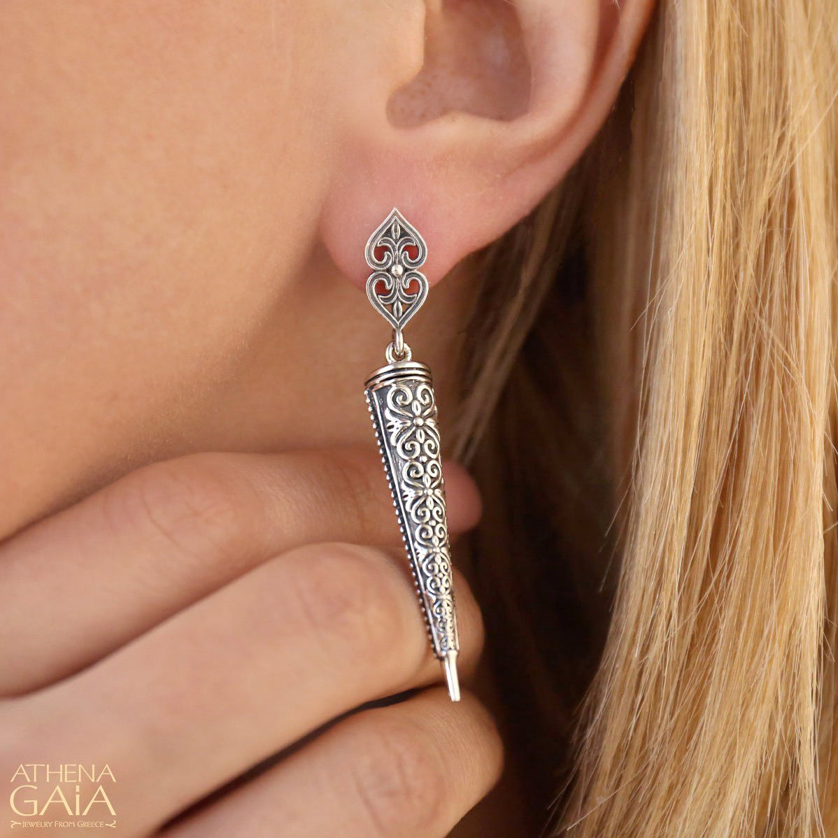 Earrings Made in Greece — Athena Gaia